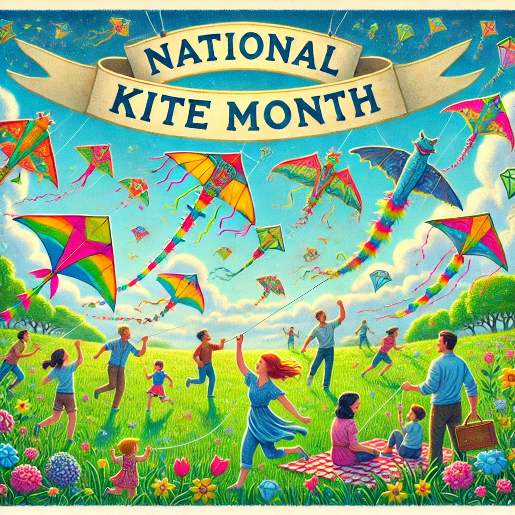 National Kite Month - A Go Cybernaut Community